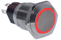 PVA3 Series Anti-Vandal Switch - E-Switch | DigiKey